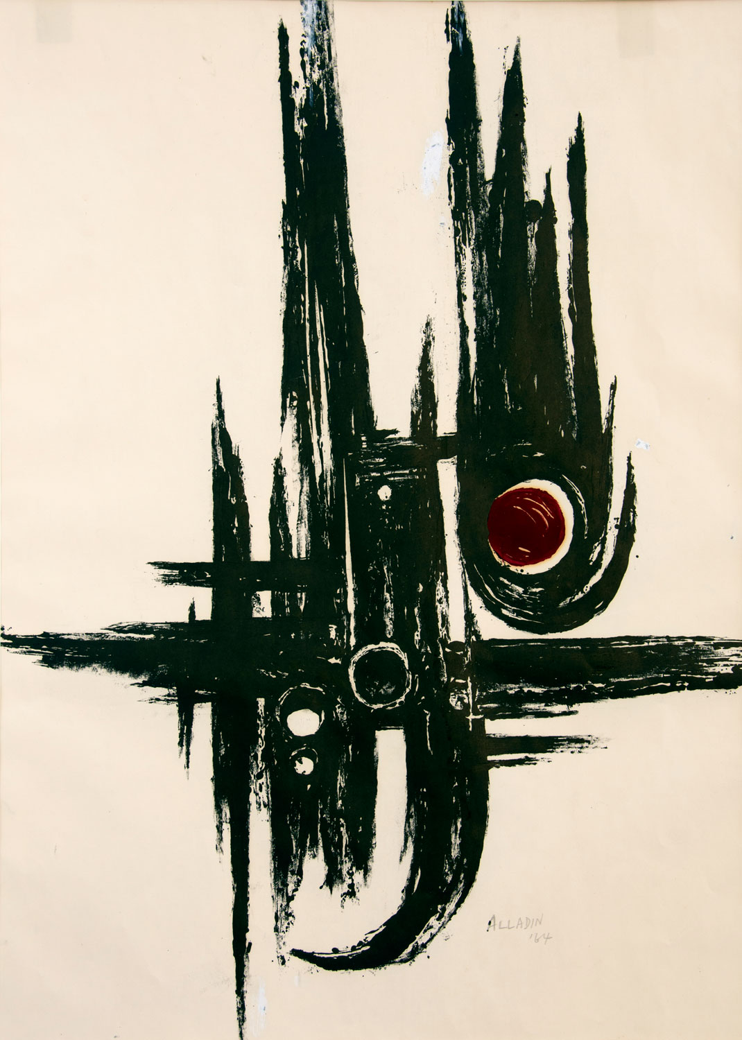 1965-M.P. Alladin-Abstract – Central Bank Museum